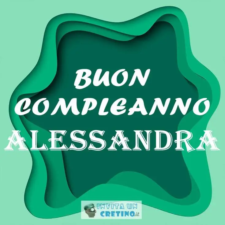 Buon Compleanno Alessandra immagini gratis